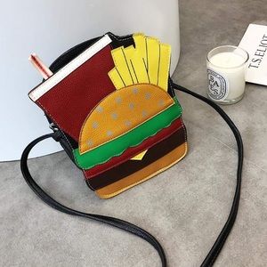 THINK VINTAGE ONLINE | Bags | Hamburger Womans Girls Purse Nwt | Poshmark